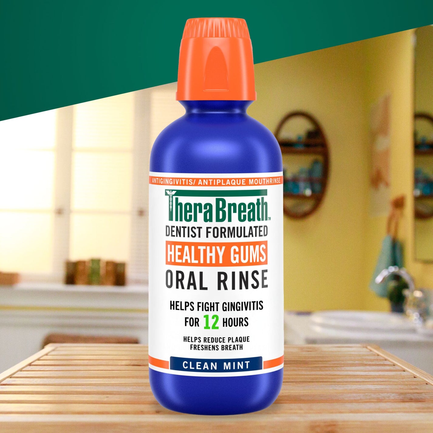 Healthy Gums Oral Rinse | Clean Mint | TheraBreath