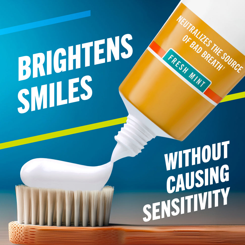 TheraBreath Deep Clean Toothpaste, Helps Fight Bad Breath, Fresh Mint,